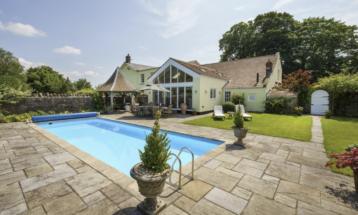 Would this 19th Century house with stables, 24 acres, pool and more, be ...