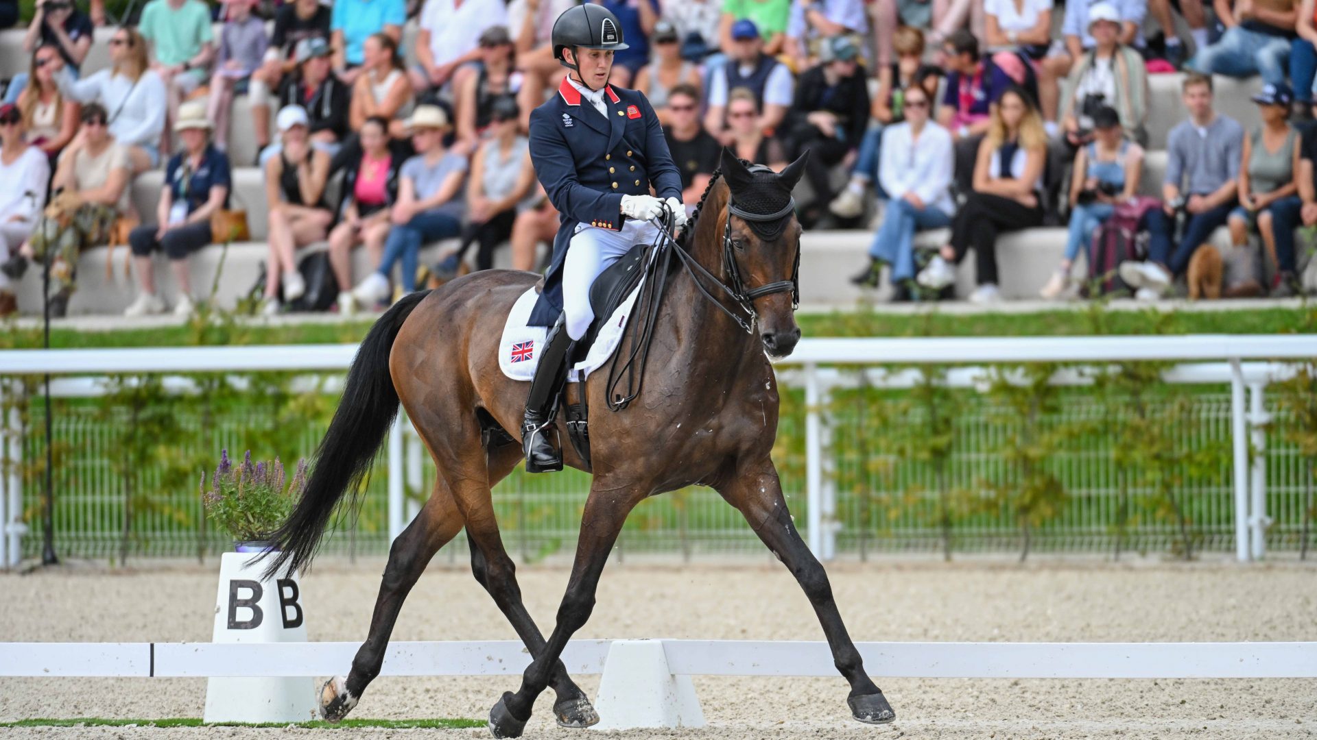 European Eventing Championships dressage: Laura Collett and London 52