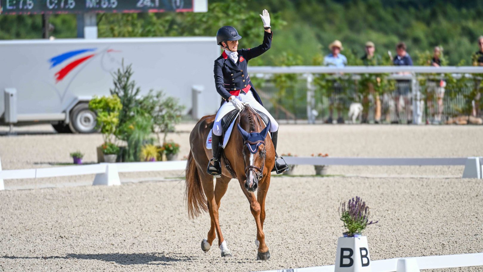 European Eventing Championships dressage: Tom Jackson scores PB
