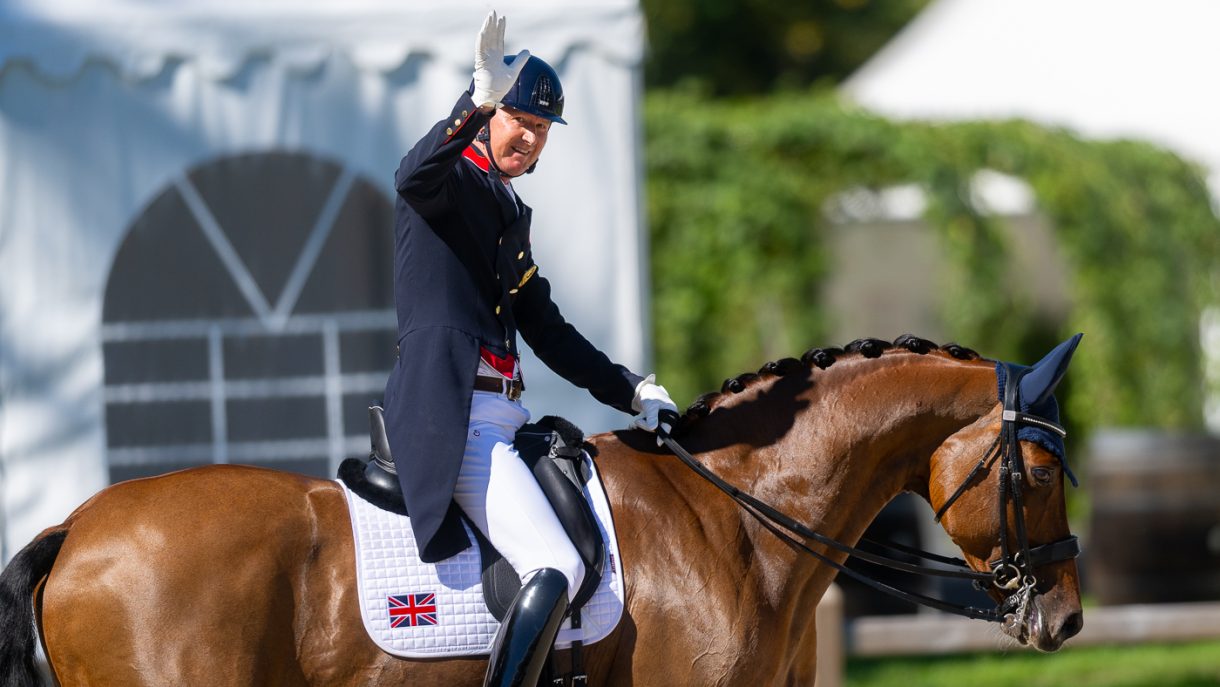 European Dressage Championships grand prix: Gareth Hughes in second