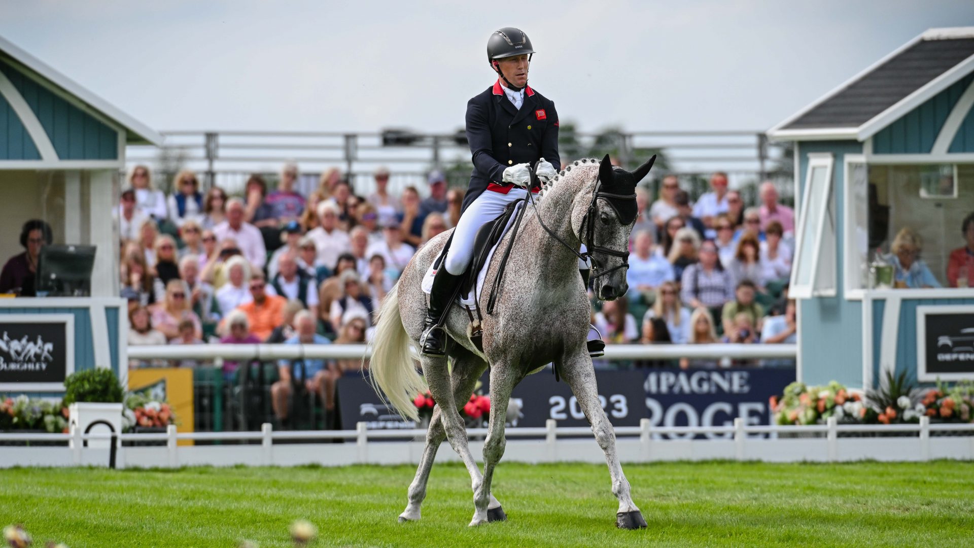 Oliver Townend occupies two podium spots after Burghley dressage phase