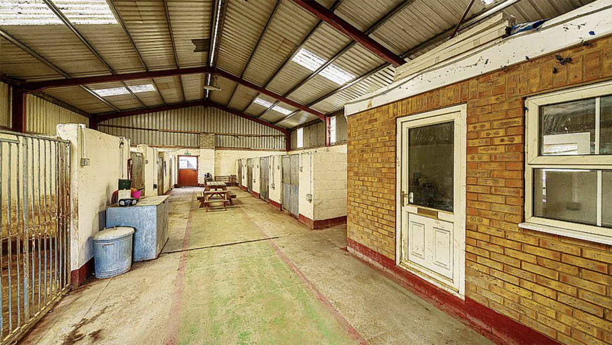 Settle at this four-bed home with 14 stables, two annexes, kennelling ...