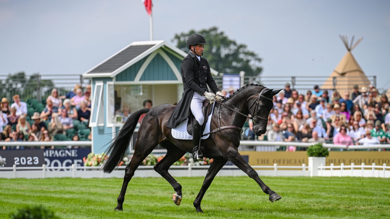 Burghley Horse Trials dressage: Tim Price breaks Burghley record