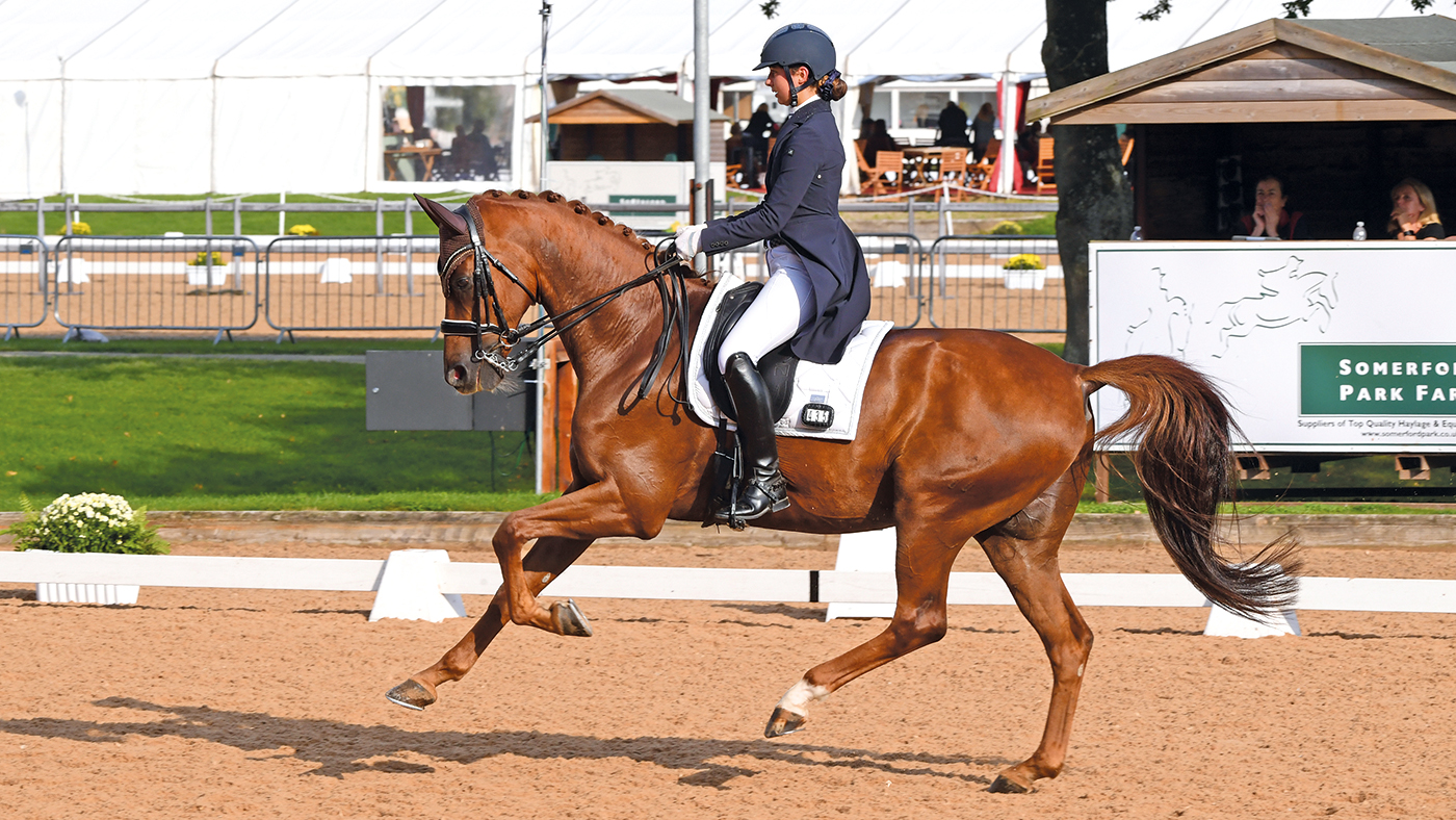 Alice Knight is a 19-year-old national dressage champion win big plans