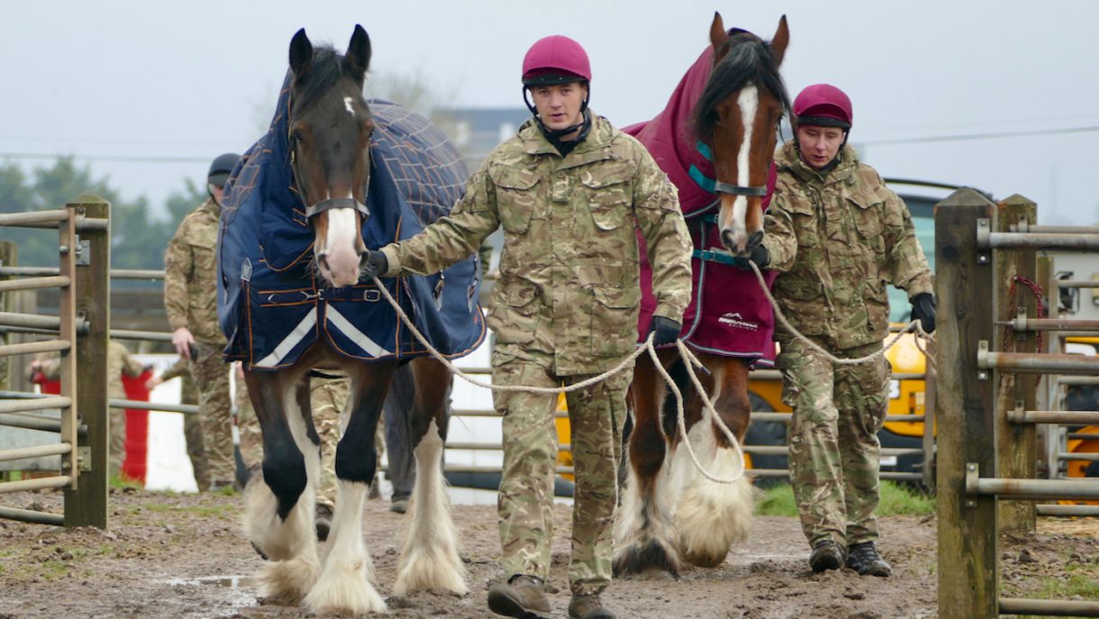 The British Army speaks up on ‘bringing back the war horse’