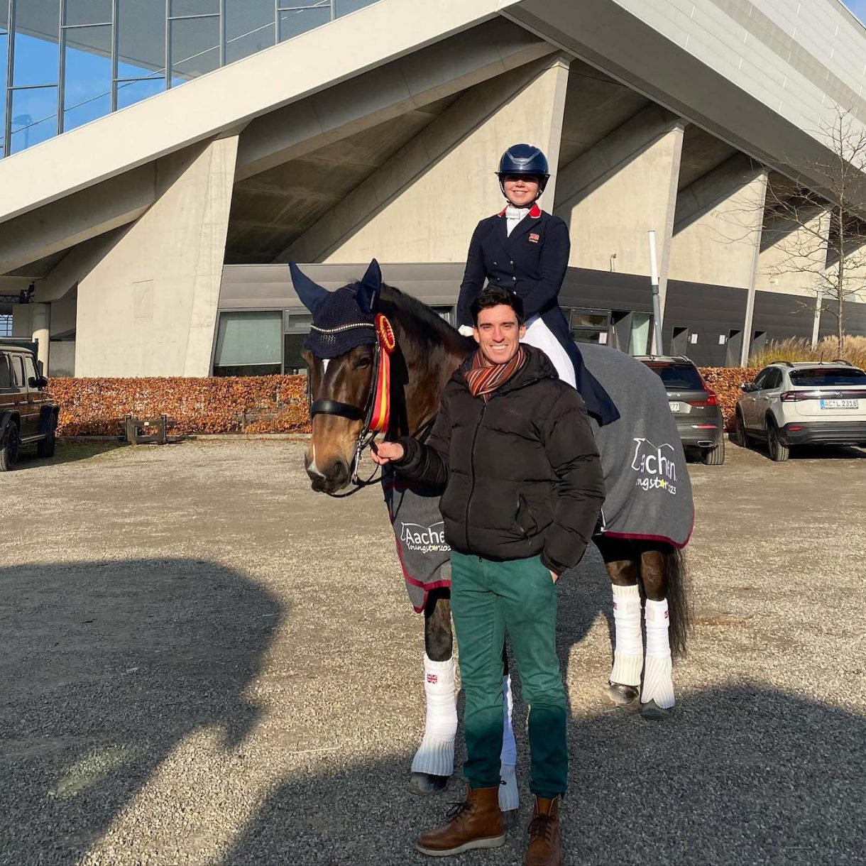 'We genuinely didn't go there expecting to win': Isla Sully wins at Aachen