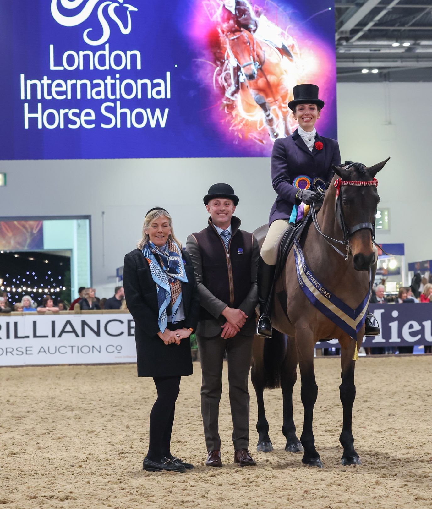2023 London International Horse Show showing results: BSHA classes