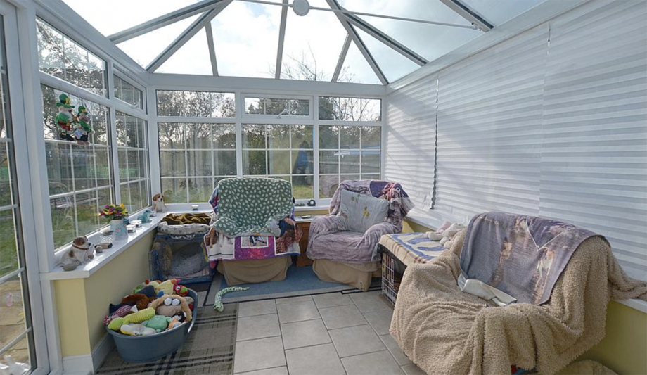 How about a cosy home with five stables, outdoor school and paddocks ...