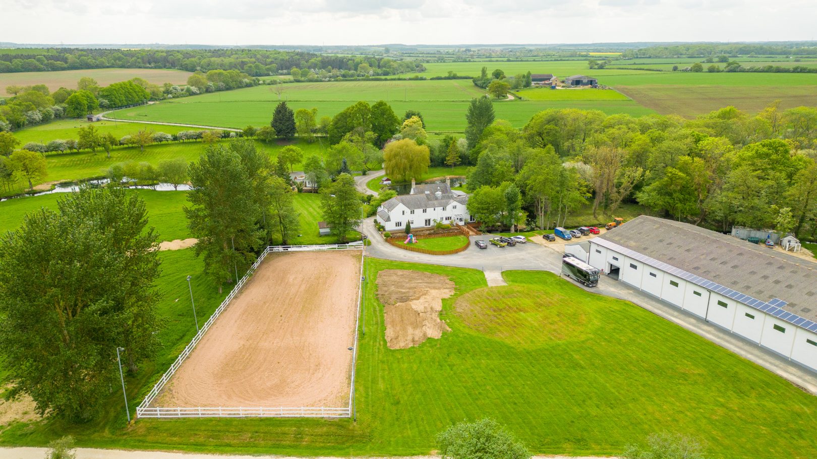 The ultimate competition equestrian property with indoor and outdoor ...