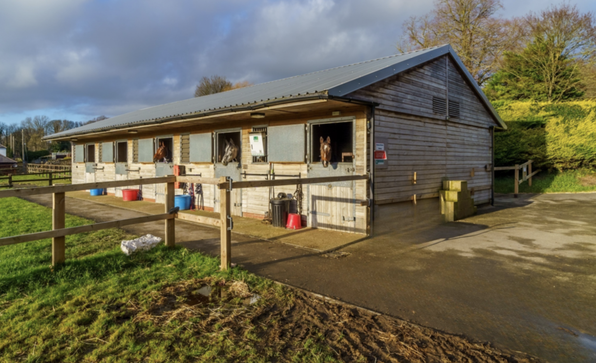 Make the former yard of legendary trainer Fred Winter your own ...