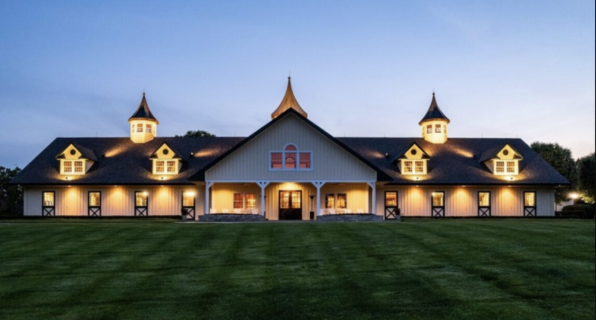 A £22m equestrian estate with chandeliers in its stables, and other ...