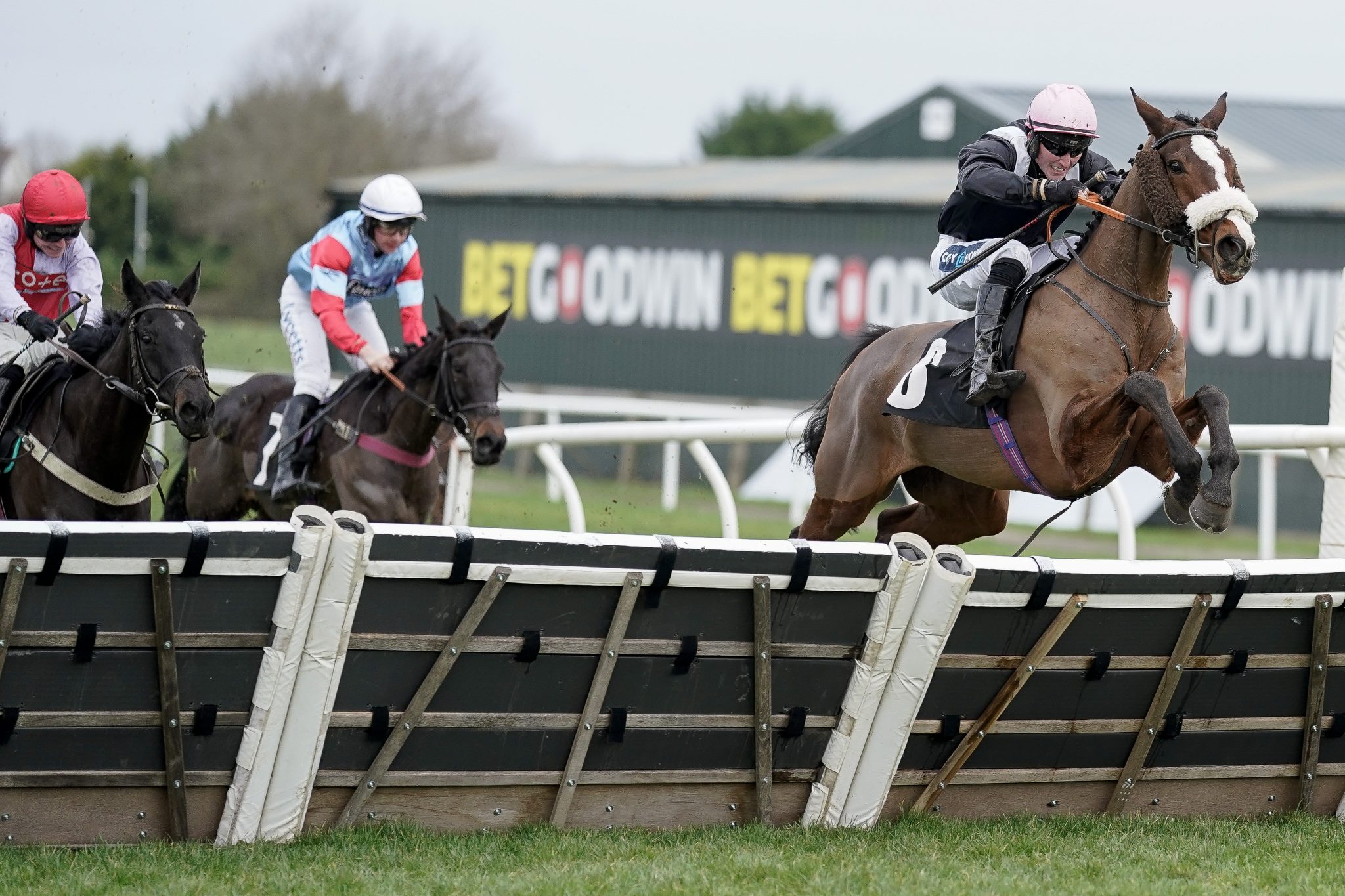 Jump jockey Joe Anderson recovery at Plumpton Racecourse