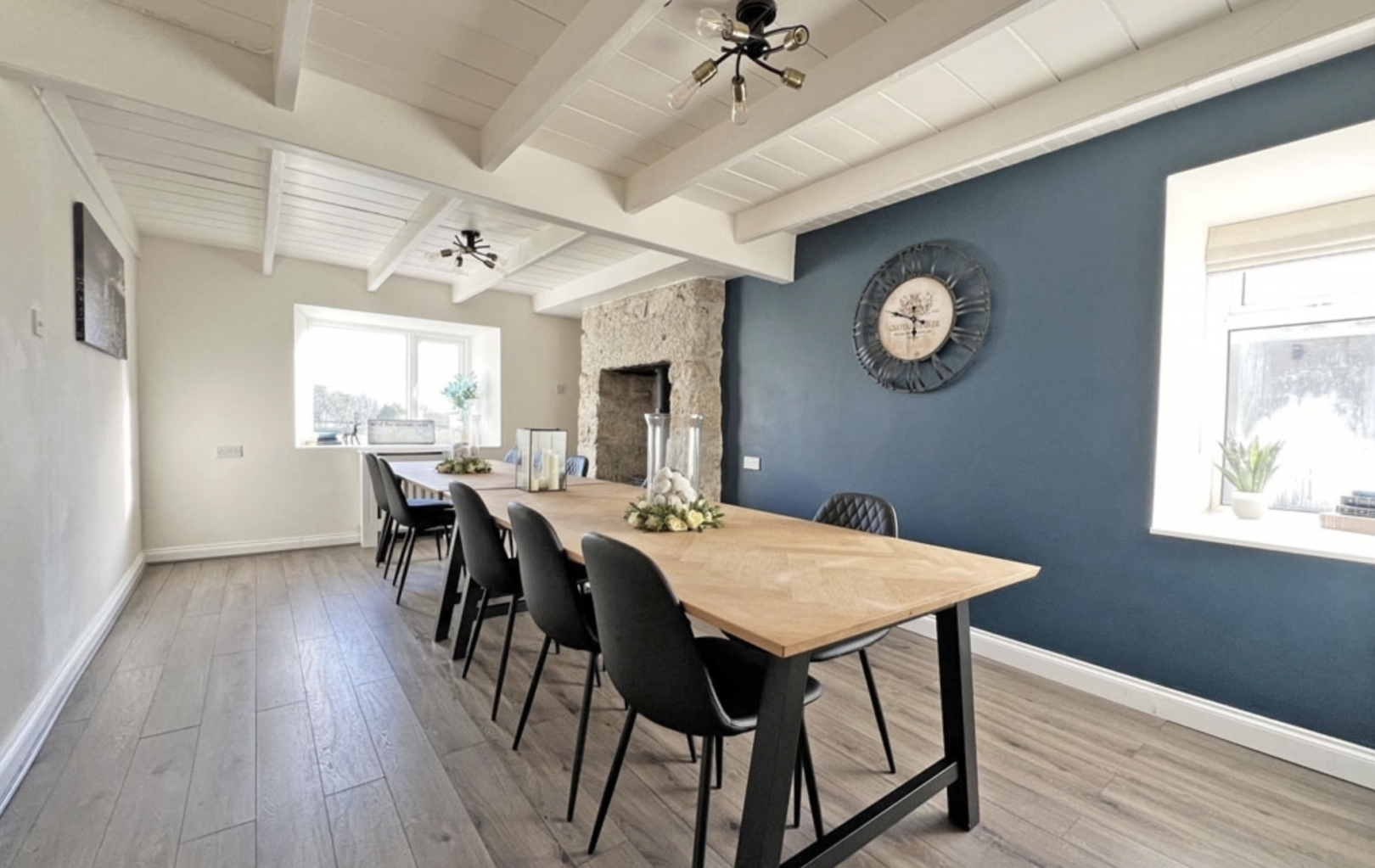 A six-bed farmhouse, stables and a school for under £1m
