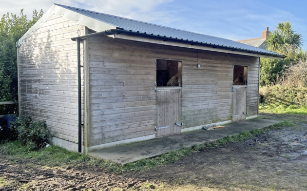 A six-bed farmhouse, stables and a school for under £1m