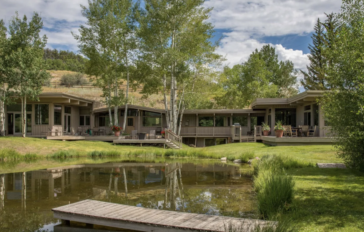 Saddle up and head to this 374-acre ranch, complete with stables ...