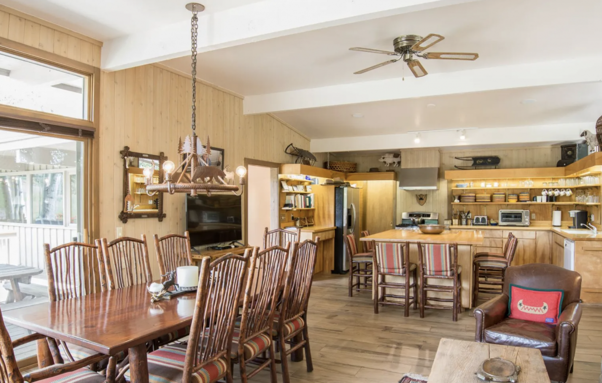 Saddle up and head to this 374-acre ranch, complete with stables ...