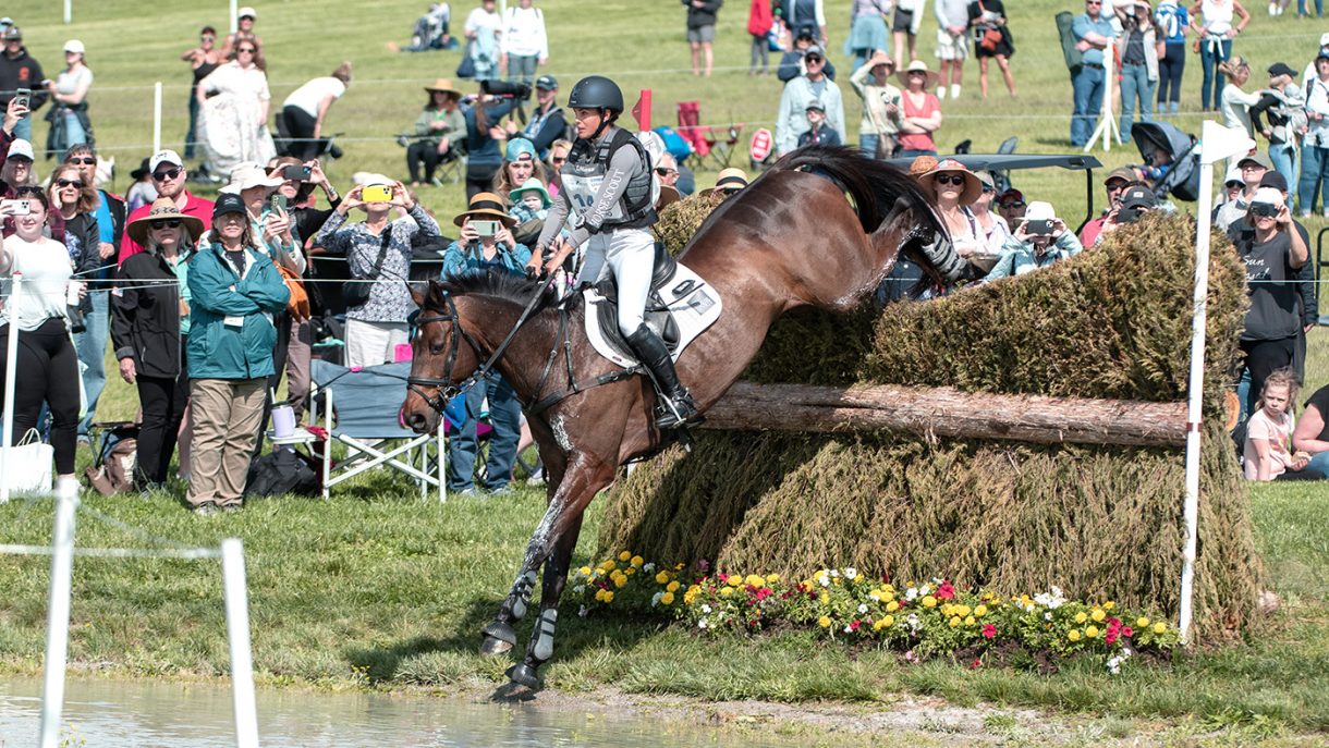 Kentucky Three-Day Event cross-country – Lucienne Bellissimo update