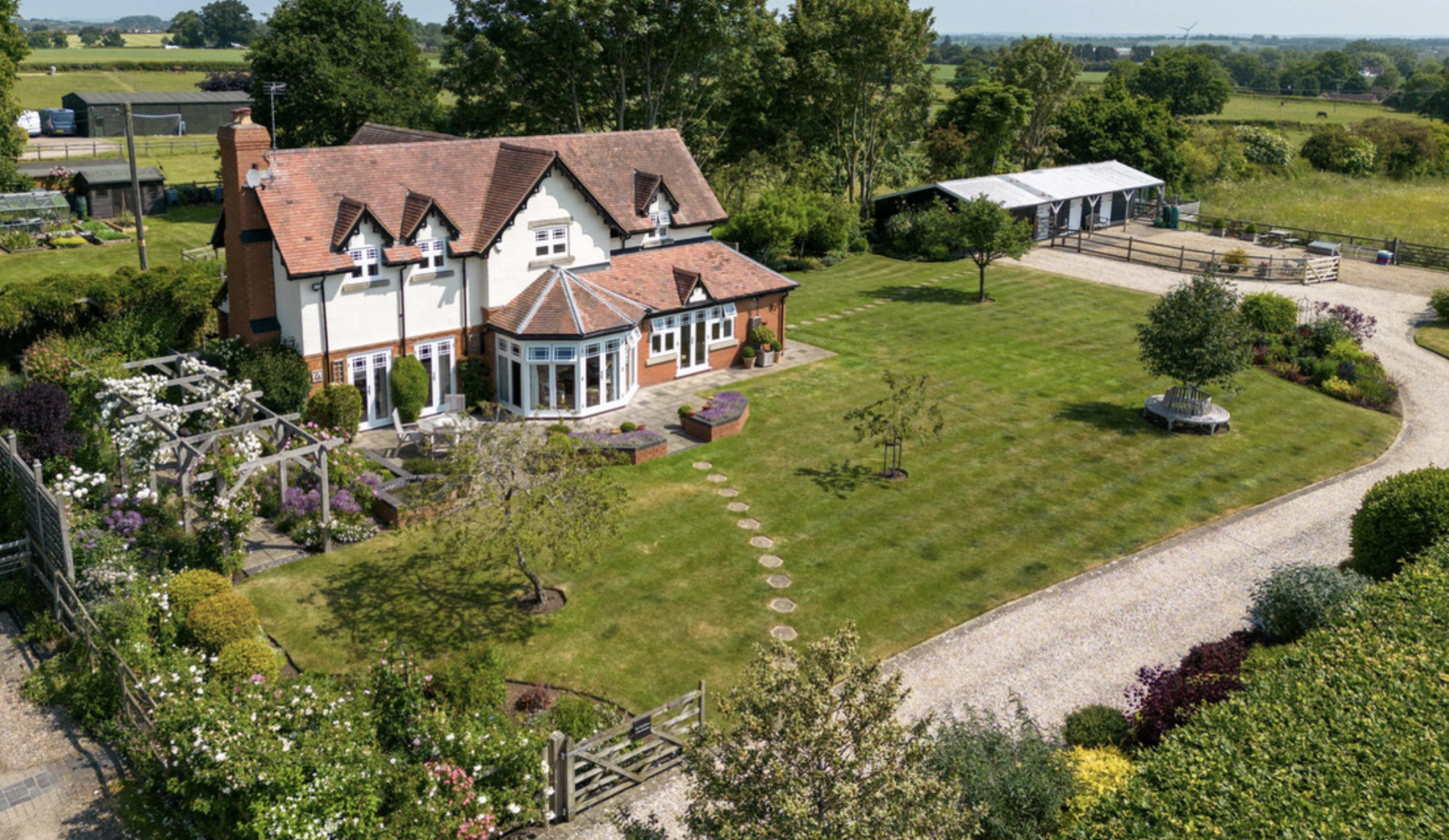 Take a look around this former coach house, complete with stables, five ...