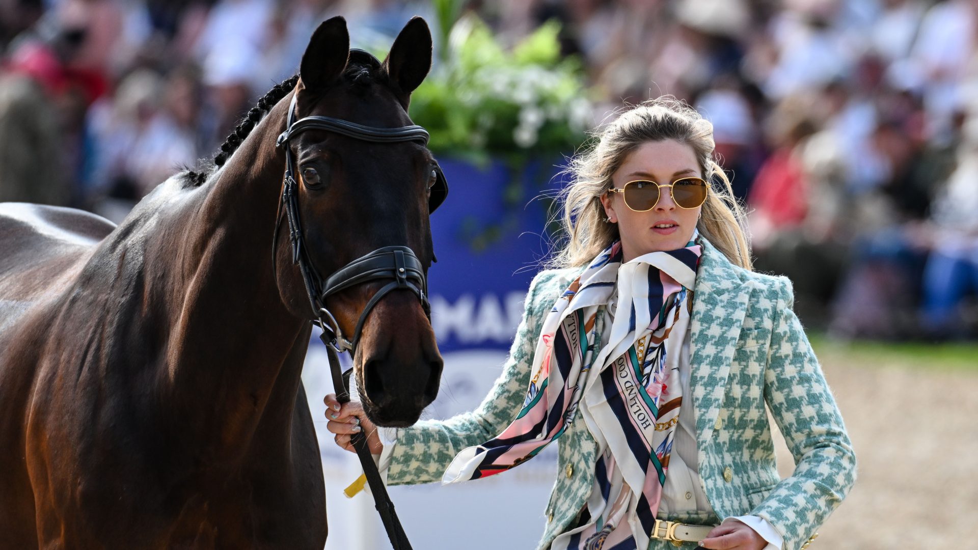 Badminton Horse Trials trot-up pictures – Emily King and more’s outfits