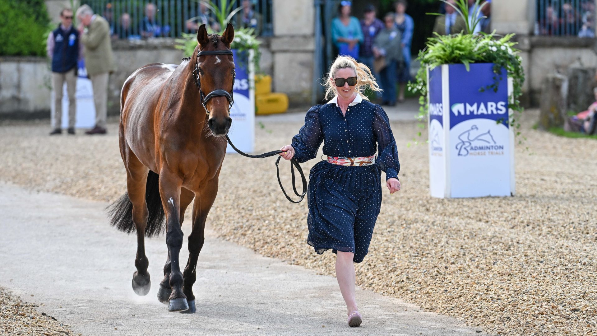 Badminton Horse Trials trot-up pictures – Emily King and more’s outfits