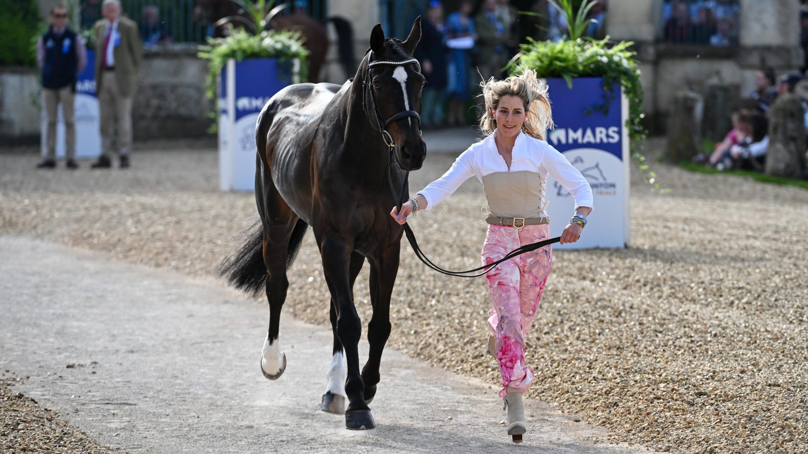 Badminton Horse Trials trot-up pictures – Emily King and more’s outfits