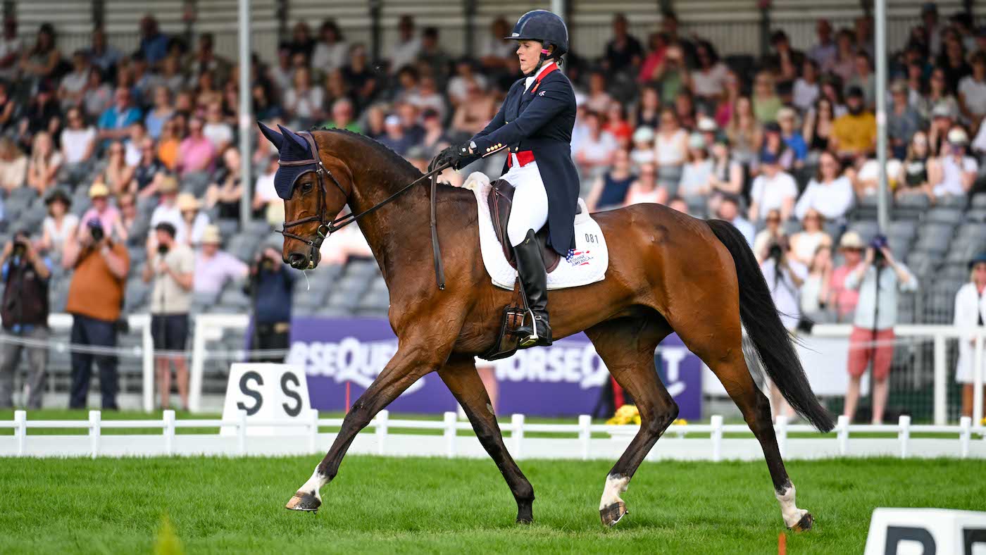 Pippa Funnell delighted with MCS Maverick’s Badminton dressage