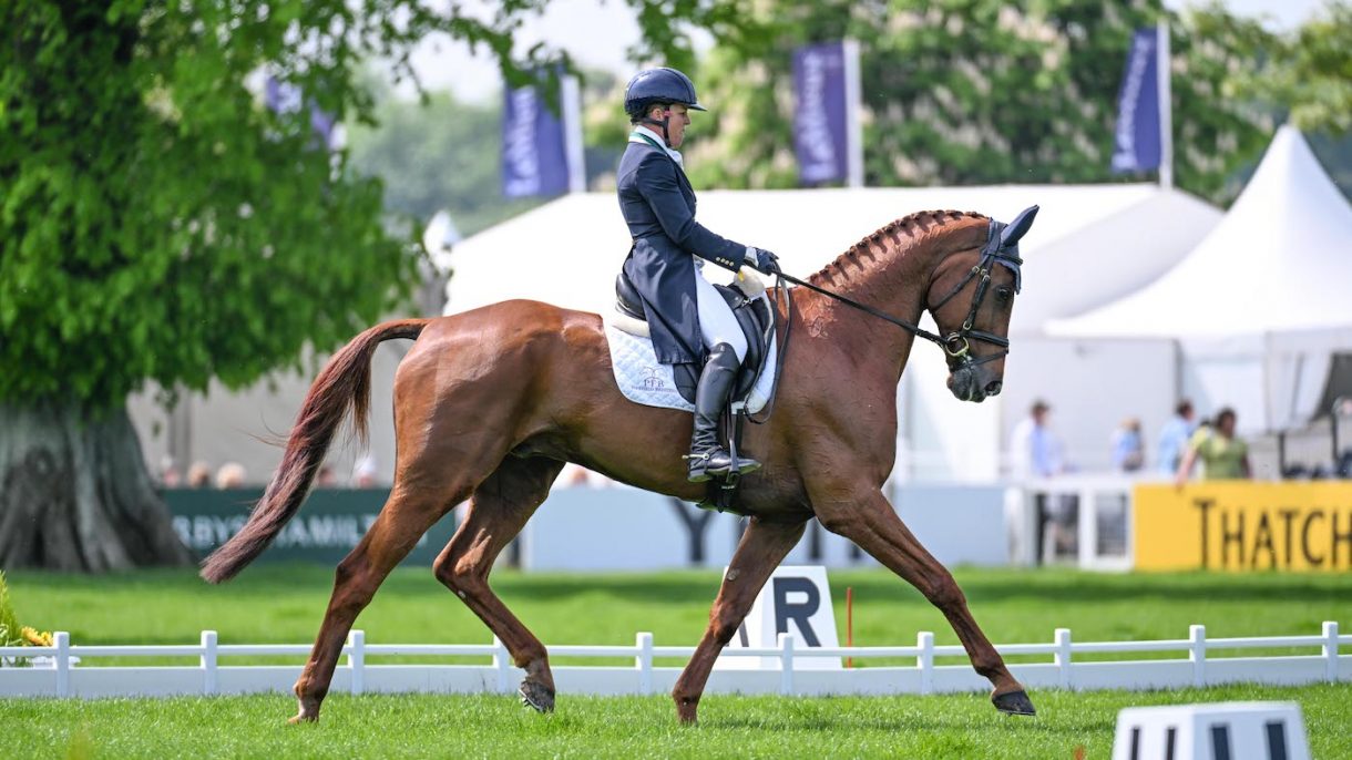 Sammi Birch returns to Badminton with baby in tow - Horse & Hound