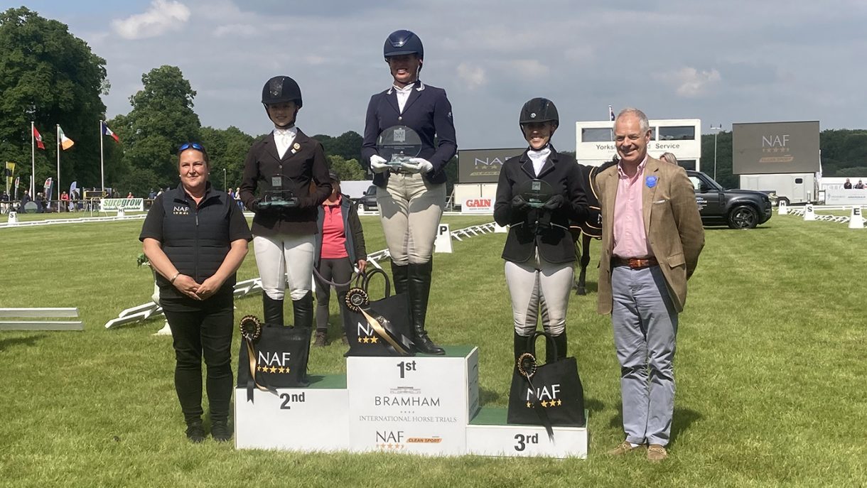 Mare becomes mother and tops BE80 championships results on same day