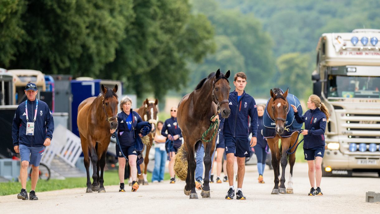 First hooves in Versailles as Olympic horses touch down - Horse & Hound