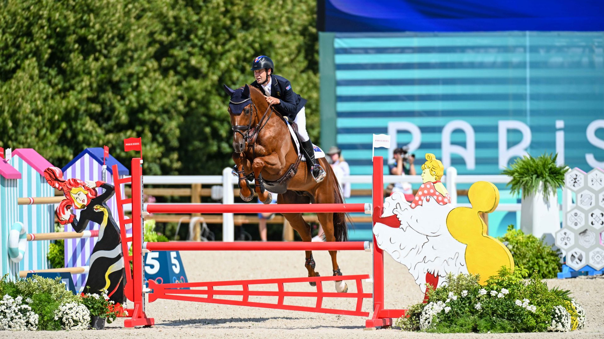 Australia’s Chris Burton wins individual Olympic silver medal in eventing