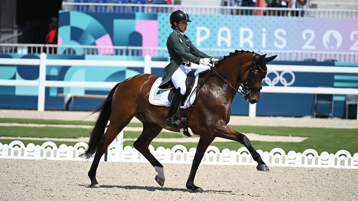 Abi Lyle and Giraldo do Ireland proud in the Olympic dressage grand prix