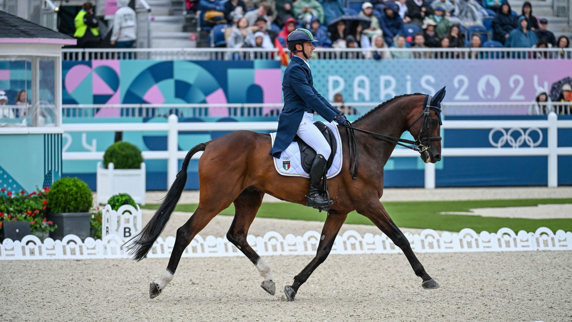 Italian event rider Emiliano Portale eliminated from Paris Olympics