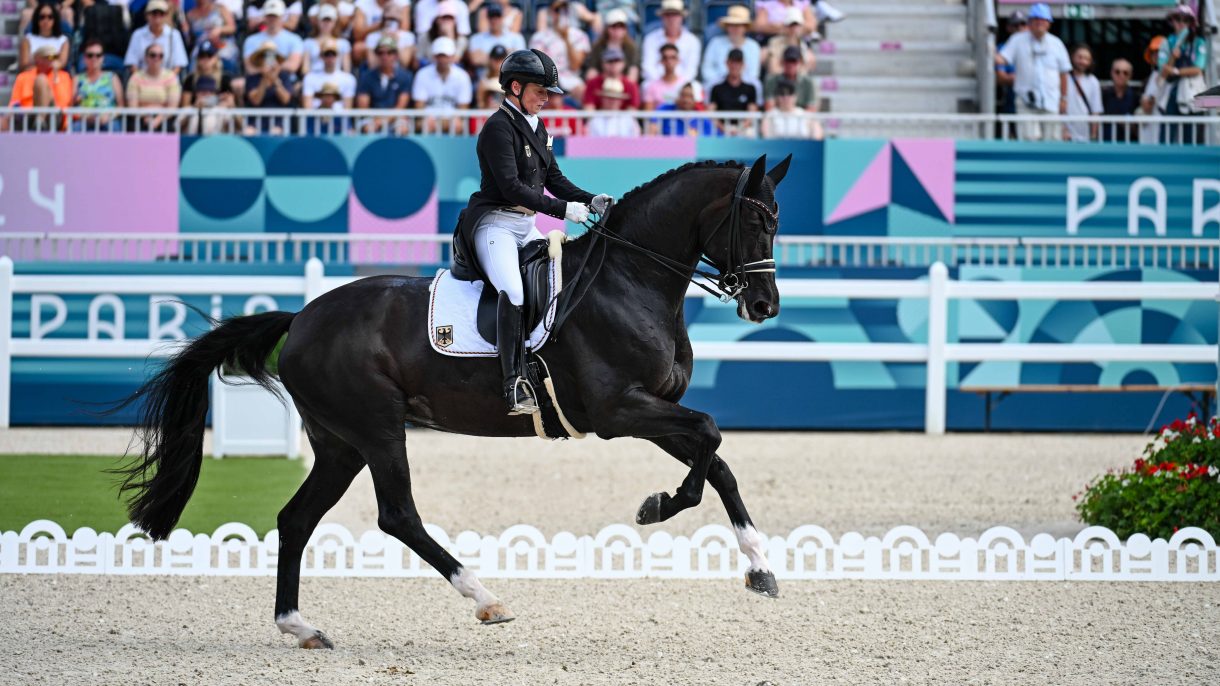Isabell Werth and Wendy earn personal best in Olympic dressage grand prix
