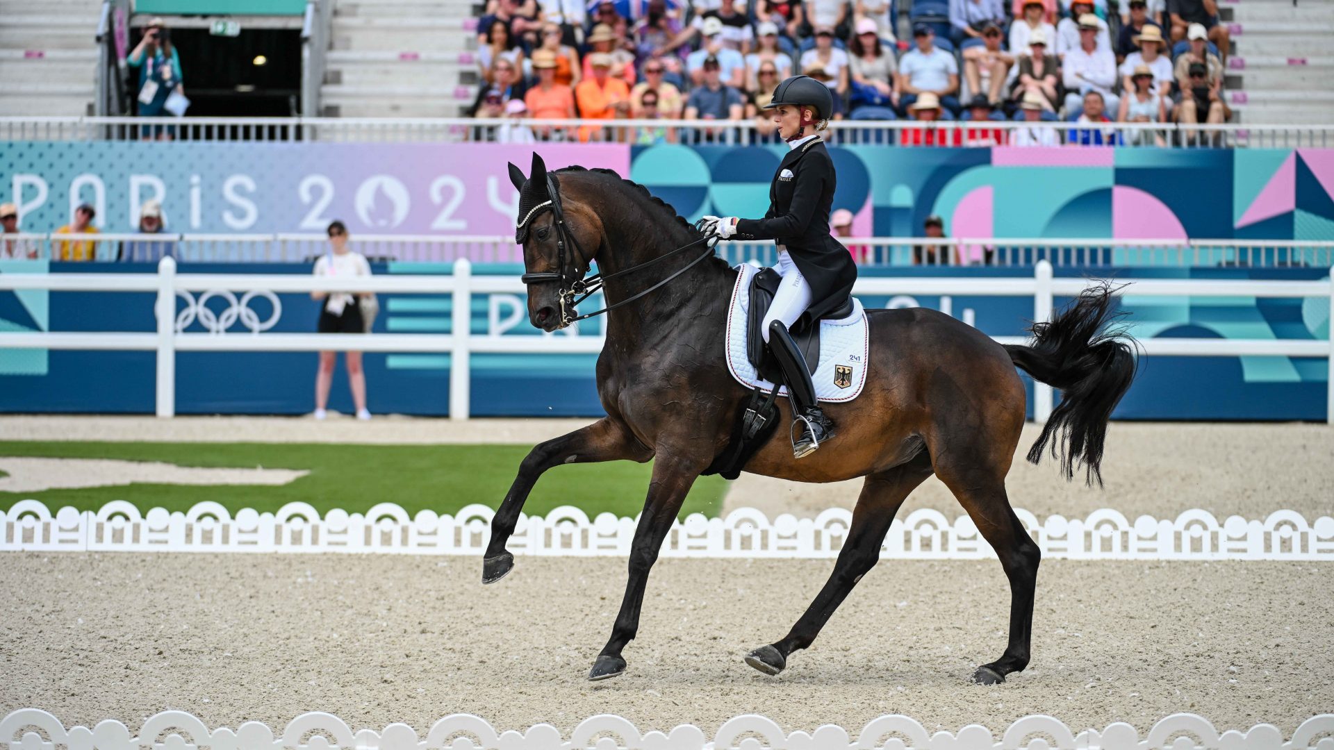 Jessica von Bredow-Werndl and Dalera top Olympic dressage grand prix