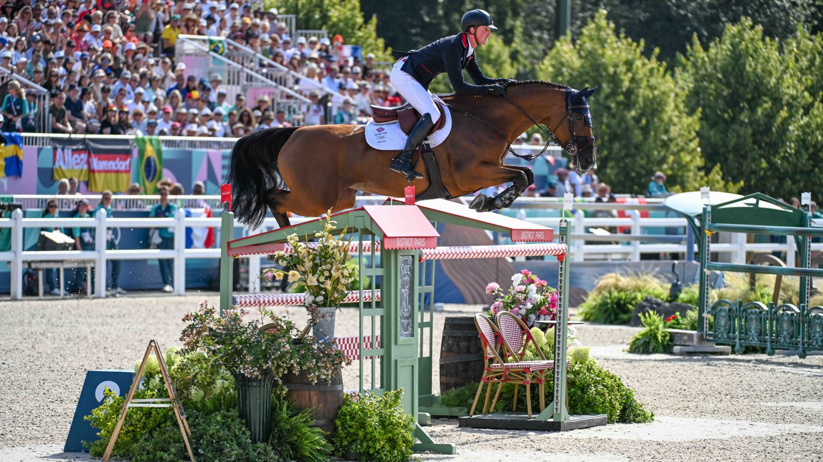 Ben Maher picks up four faults for Britain in Olympic showjumping final
