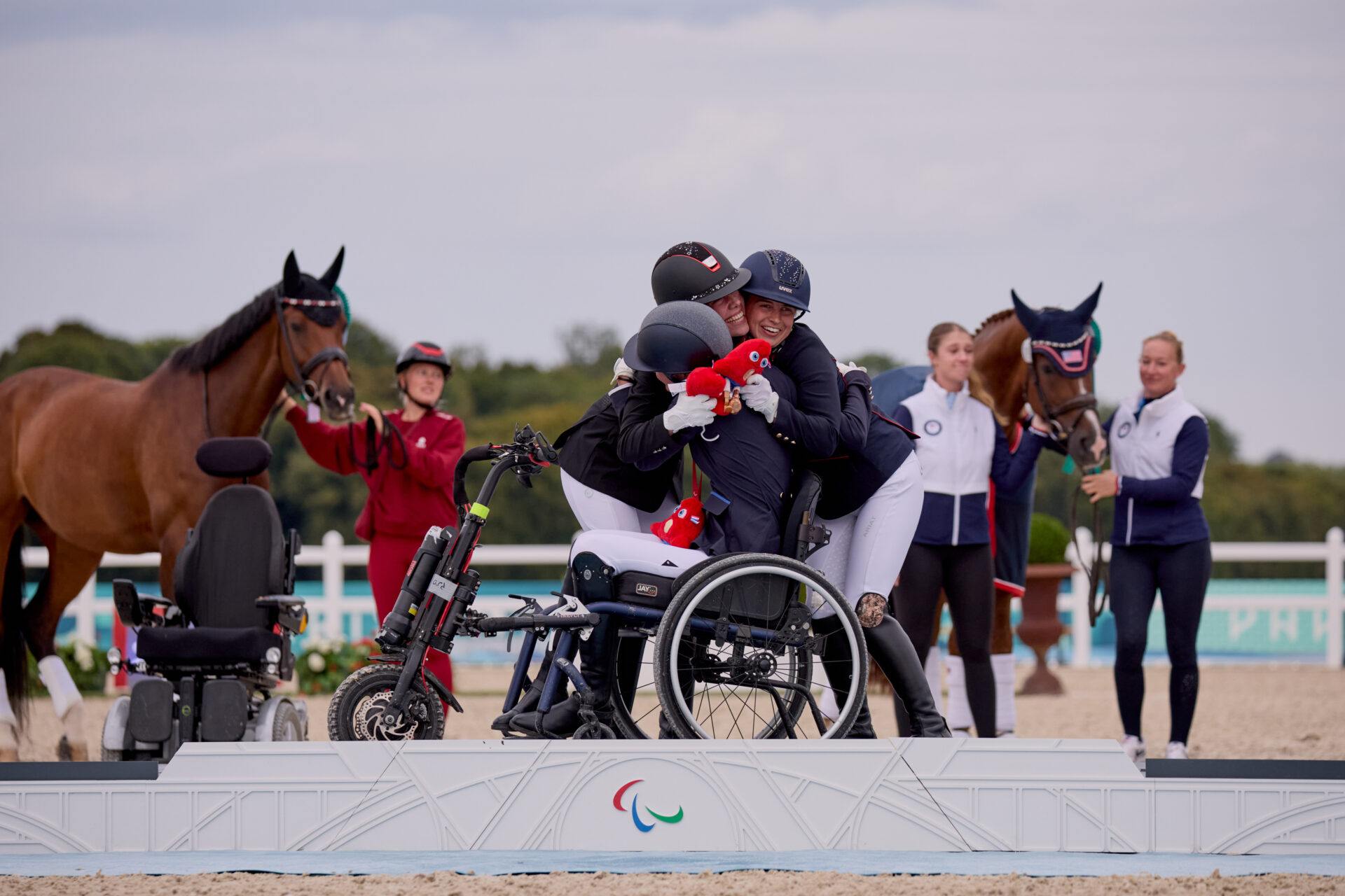 Georgia Wilson wins Paralympics bronze in the grade II individual test