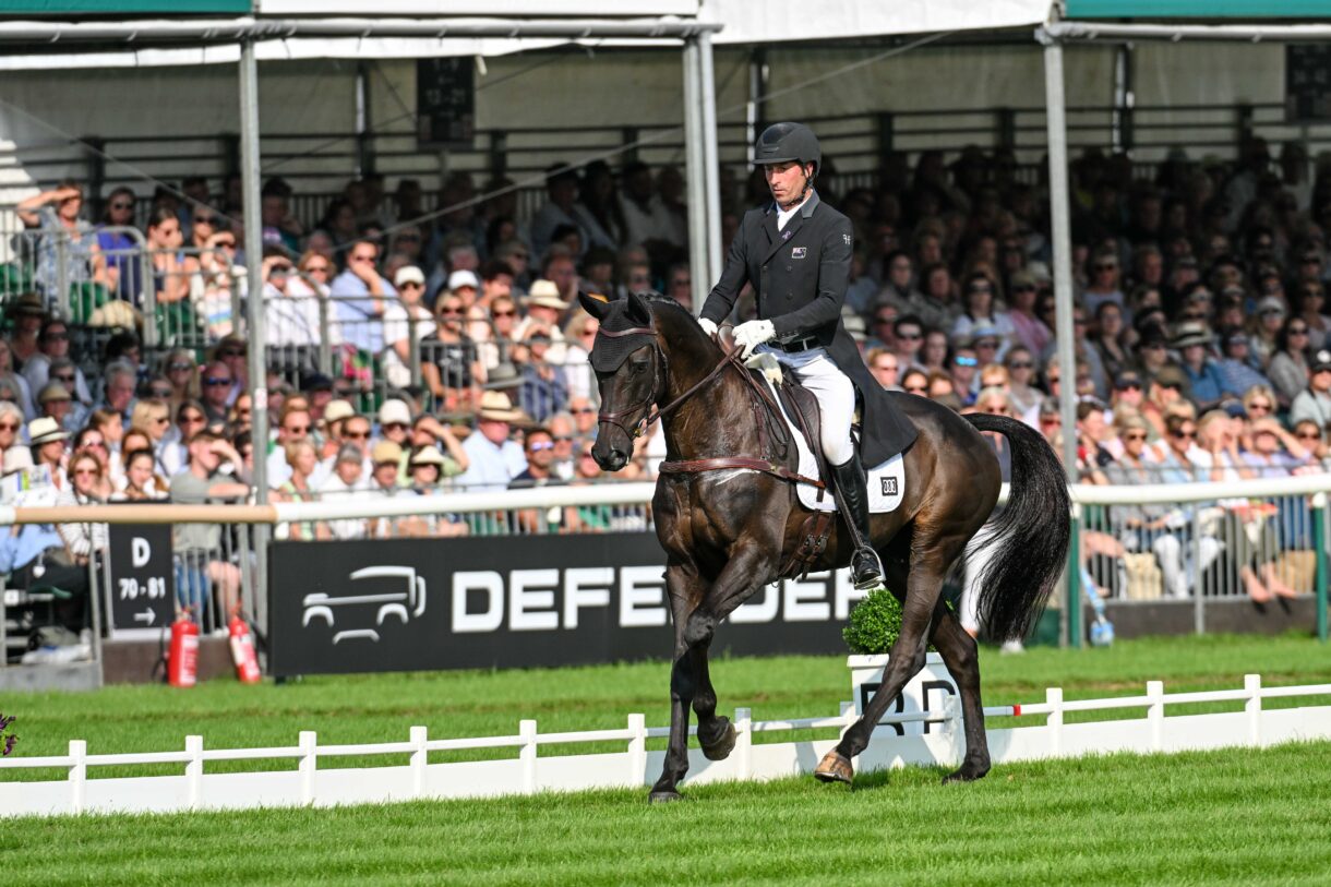Tim Price sitting third after Burghley Horse Trials dressage