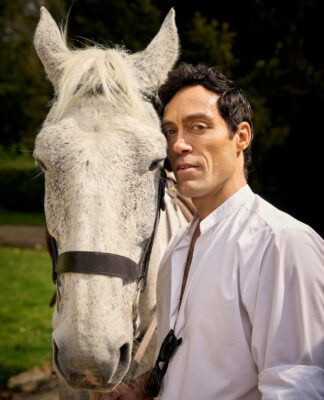 Rupert Campbell-Black actor learns to ride for Disney + Rivals TV series