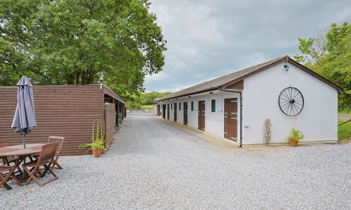 A lovely horsey home complete with stables, arena, grazing and more for ...