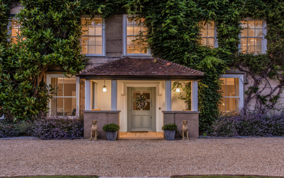 A farmhouse steeped in history and beautifully updated with stables ...