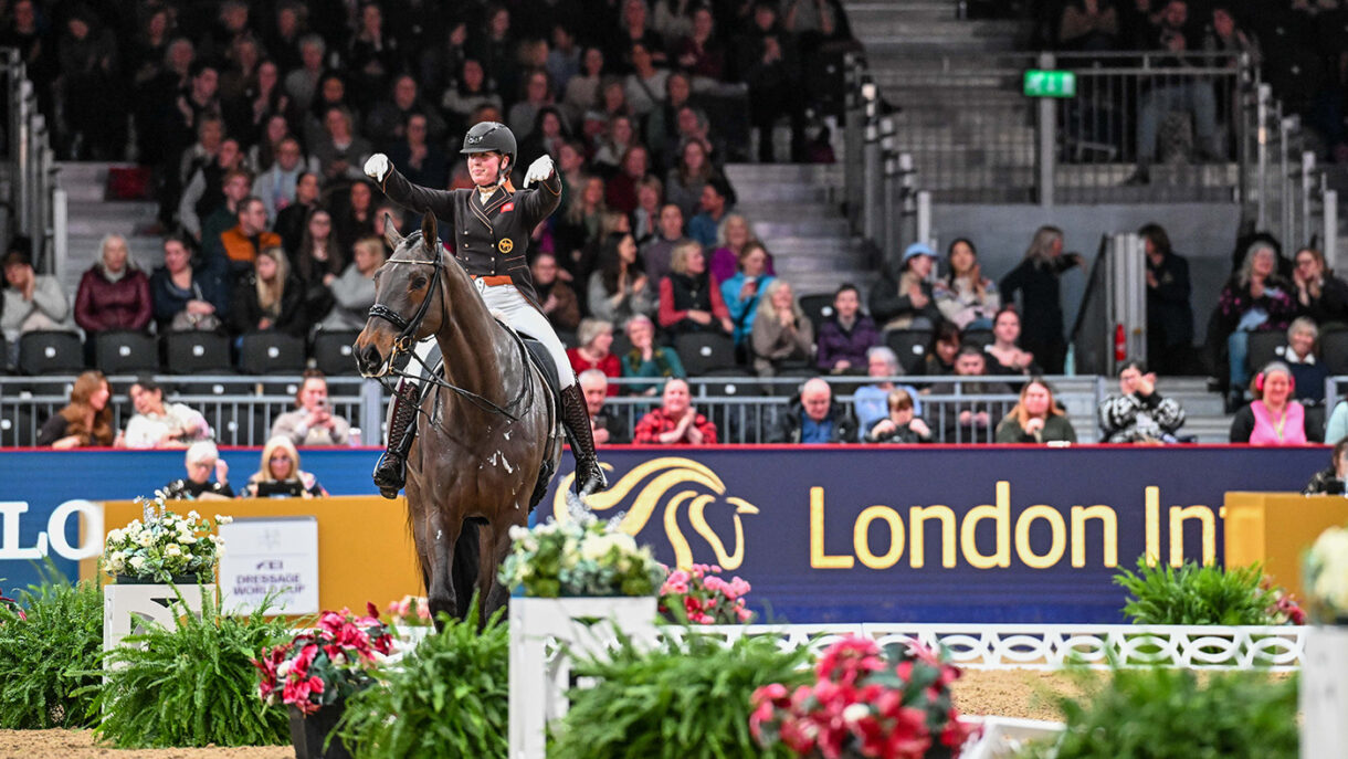 London Horse Show dressage freestyle results – Lottie Fry wins for Britain
