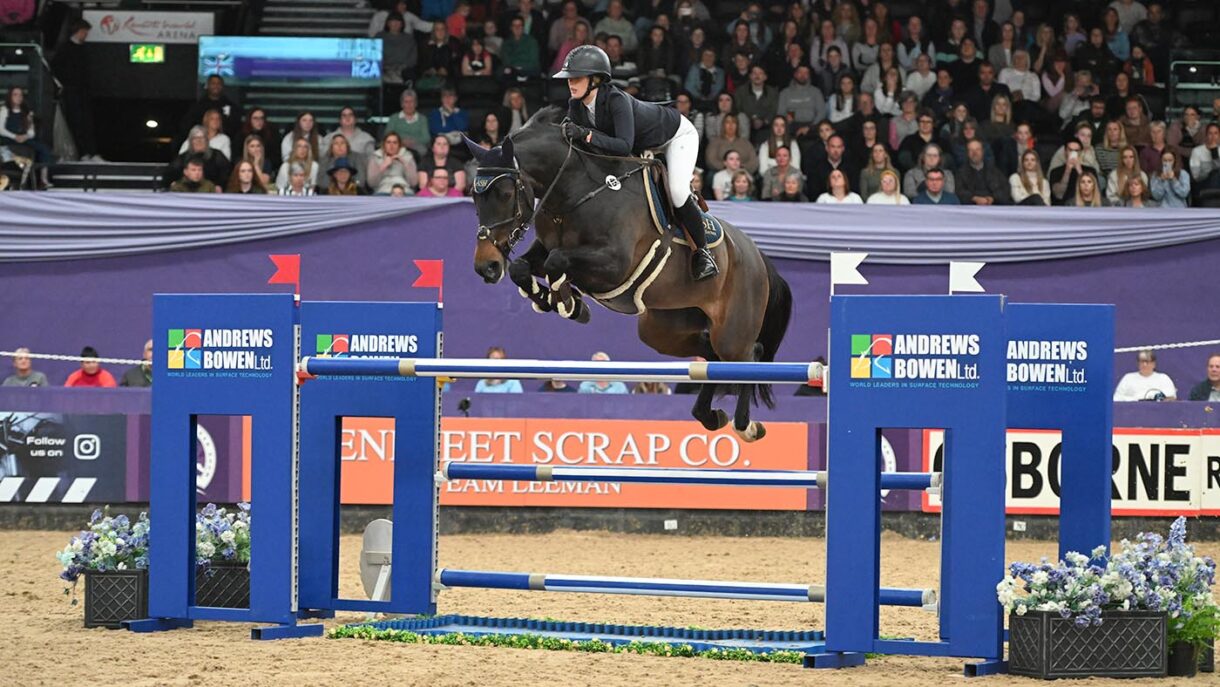 Meet hard-working rising star showjumper Charlotte Ash