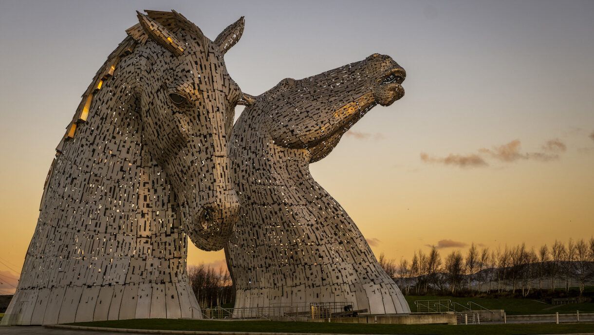 Unique opportunity to climb and abseil The Kelpies
