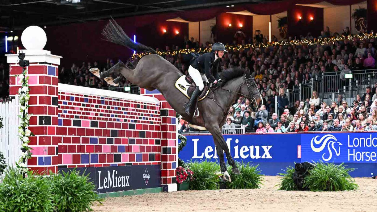 British rider, 20, wins Dublin Horse Show puissance: ‘He’s so brave’