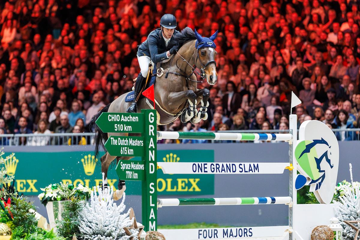 Harrie Smolders is the new contender for Rolex Grand Slam