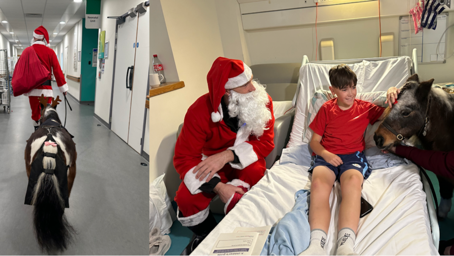 ‘It lights up their day’: farrier Father Christmas and Shetland ...