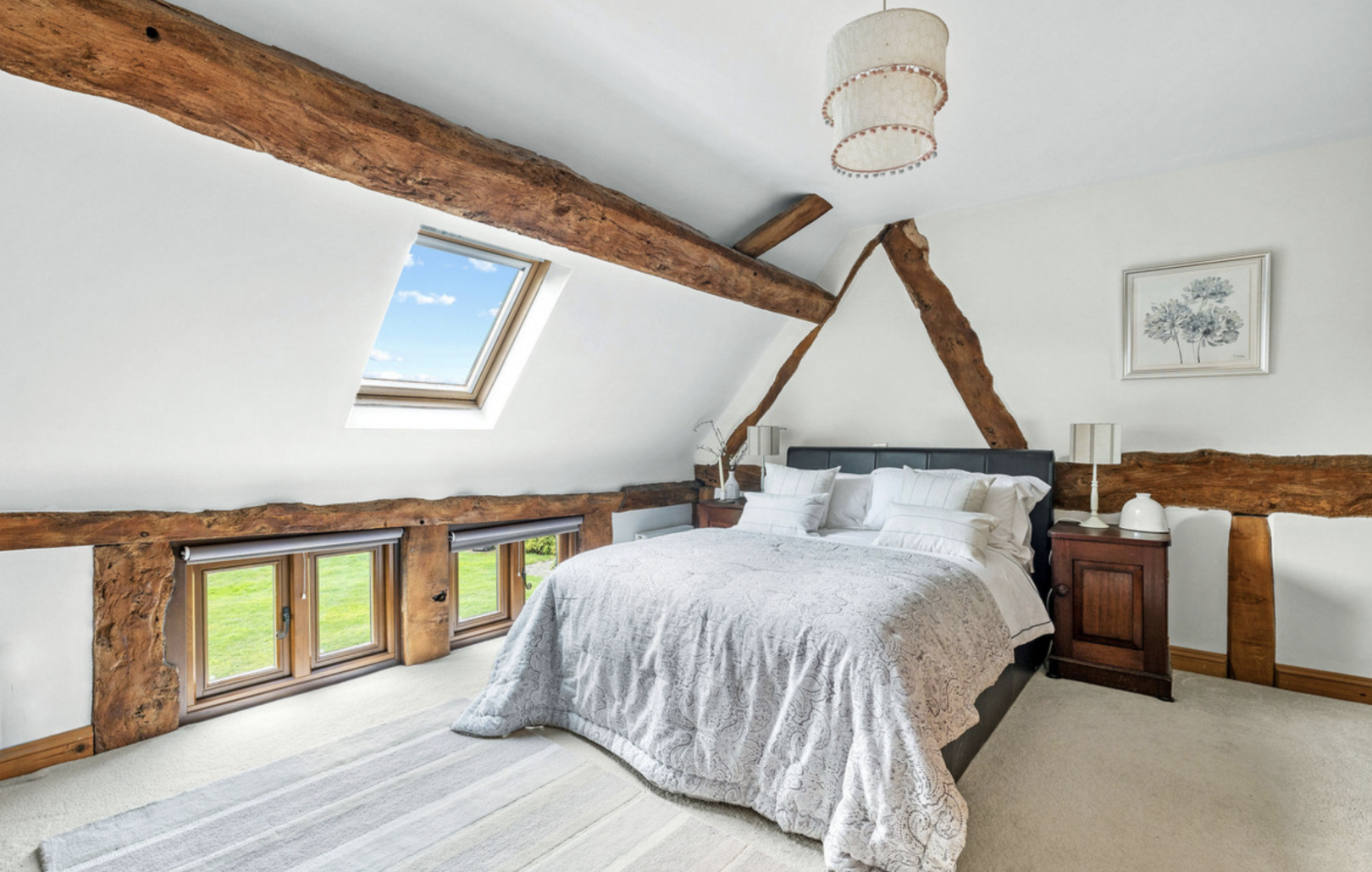 An immaculate barn conversion, with stables, grazing and more in a very ...