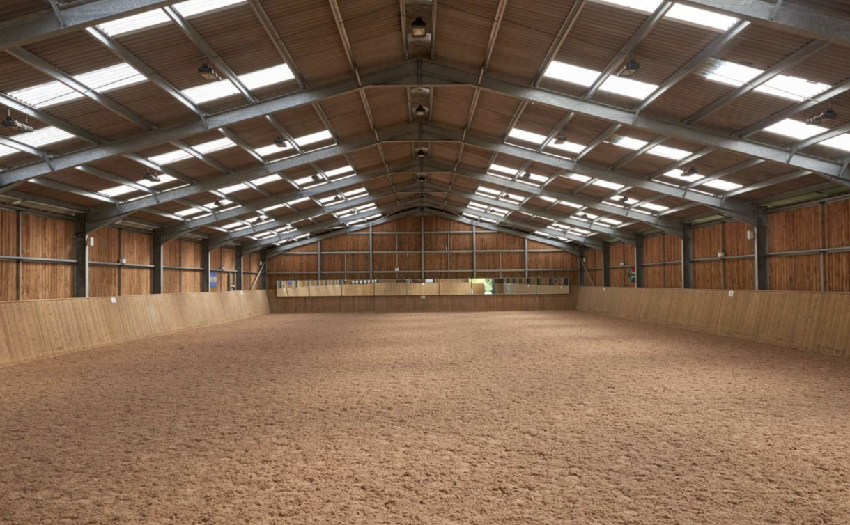 This place has it all! A stunning family home with stables, indoor and ...