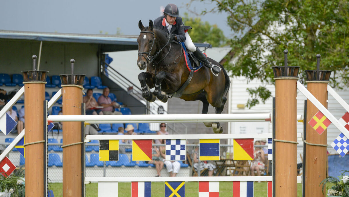 Showjumper Mark Edwards reveals his winners' mindset