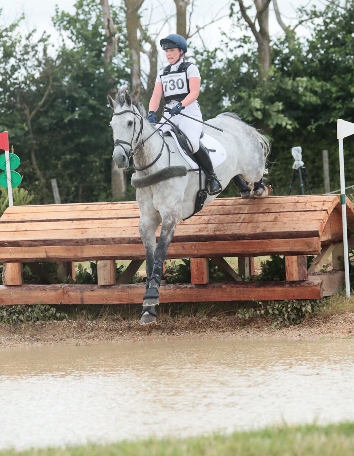 Rider who broke back in cross-country fall is eventing again